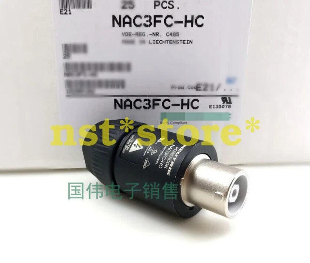 FOR NAC3FC-HC 32A power plug powerCON single phase AC with lock £25.82 ...