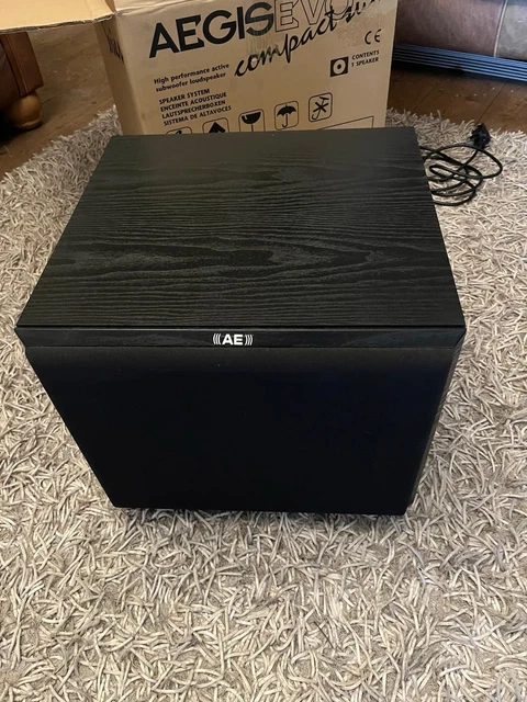ACOUSTIC ENERGY AEGIS Evo 150w Compact Sub Subwoofer in Black £10.80 ...