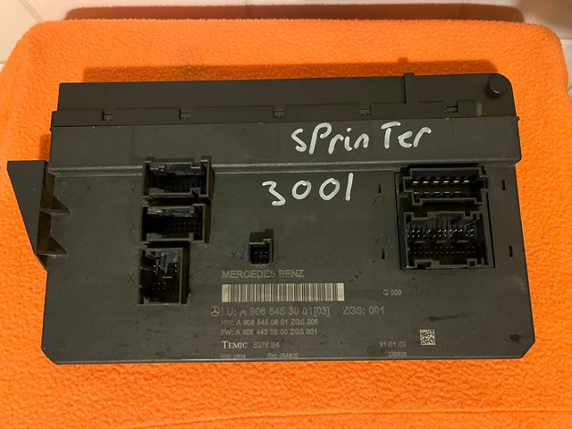 MERCEDES SPRINTER W906 Fuse Box SAM Relay Body Control Unit Module ...