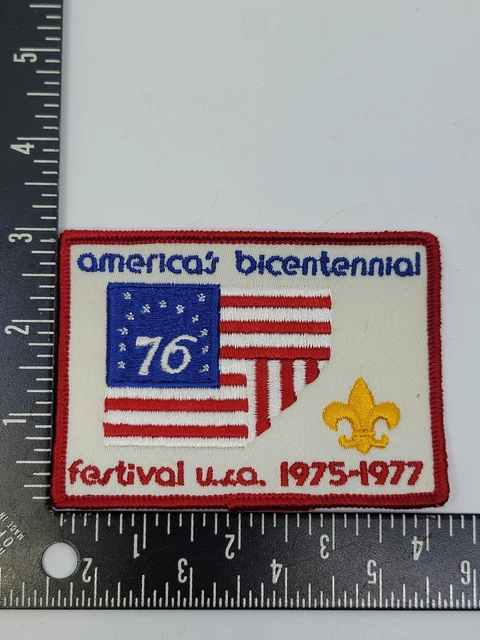 VINTAGE 1975-77 BSA Boy Scouts America's Bicentennial Festival USA ...