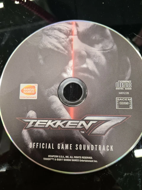 TEKKEN 7 JEU Officiel CD Bande Sonore Seulement Non Jeu Ru Original ...