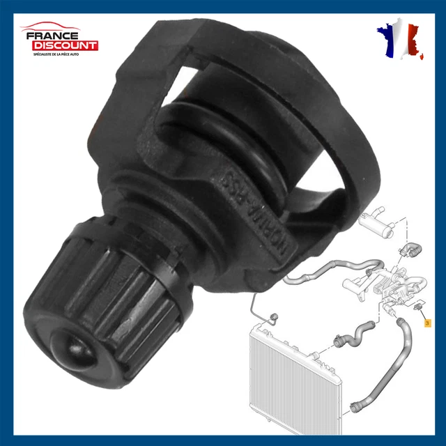 BOUCHON DE PURGE boitier thermostat pour Peugeot Citroen Fiat 1323V3 C3 ...