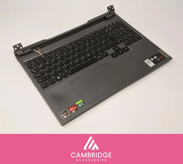 LENOVO LEGION 5 Pro-16ACH6H Palmrest Touchpad Keyboard Cover 5CB1C14887 Grade C £69.99 - PicClick UK