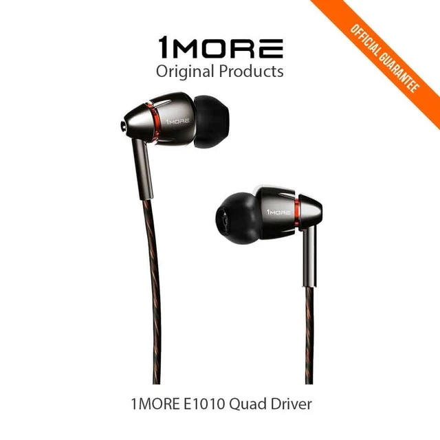 ÉCOUTEURS IN-EAR HAUTE fidélité 1MORE E1010 Quad Driver Garantie 3 ans EUR 105,99 - PicClick FR