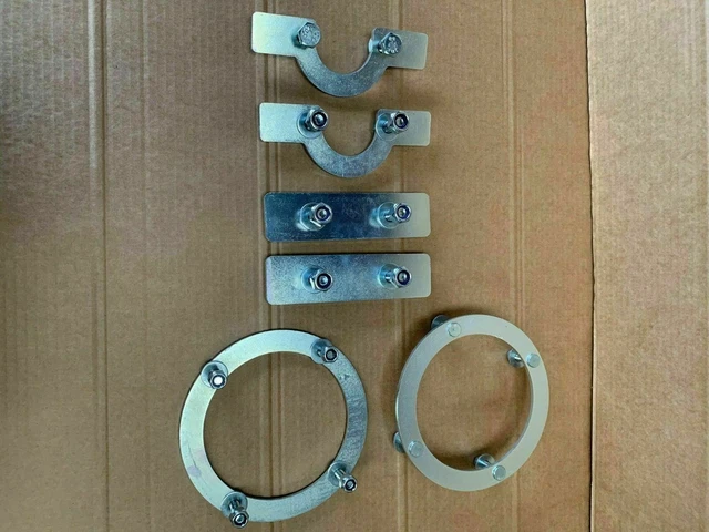 LAND ROVER DEFENDER 90 Discovery 1 FRONT &REAR spring plate H/duty ...