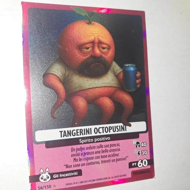 2025 ITALIAN BRAINROT Trading Card Game N°56 Tangerini Octopusini $8.95 ...