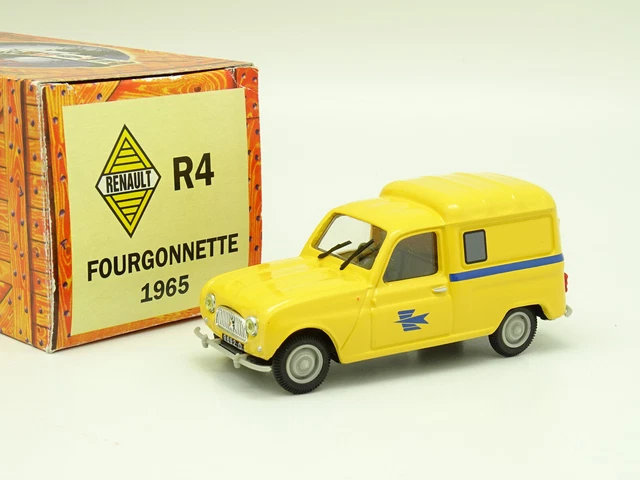 NOREV HACHETTE 1/43 - Renault 4L F4 1965 Bleue EUR 25,00 - PicClick IT