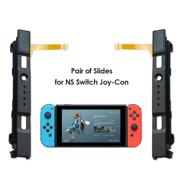 LEFT RIGHT SLIDE Rail with Flex Cable for Nintendo Switch Joy Con ...