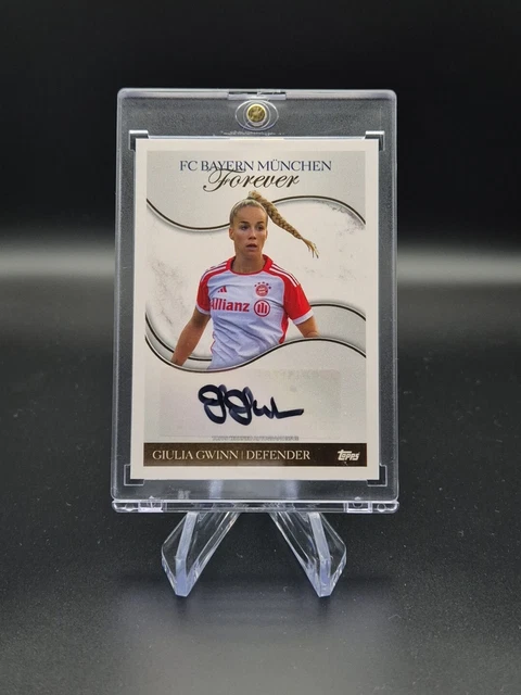 TOPPS FC BAYERN Monaco Forever 2023-24 - Giulia Gwinn - Autografo EUR ...