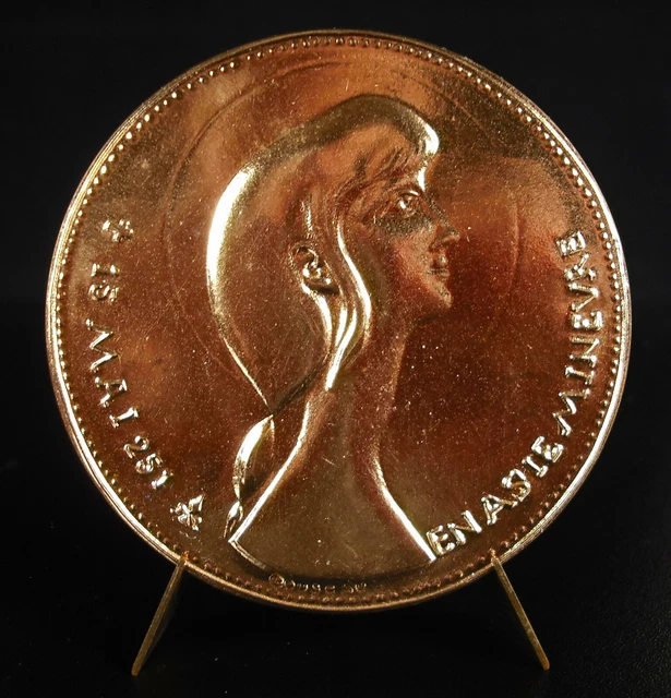 MEDAL HOLY DENISE Virgin Of 16 Years, Martyrisée To Lampsaque IN 251 ...