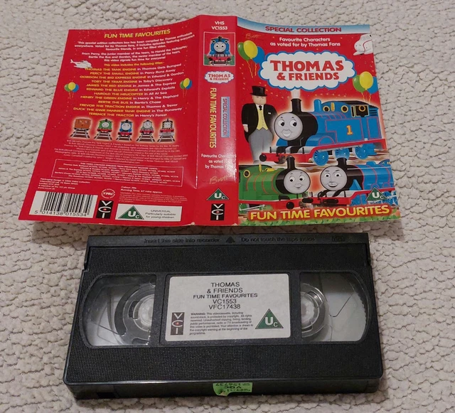 THOMAS & FRIENDS - Fun Time Favourites (2000) VHS Tape Video Tank ...