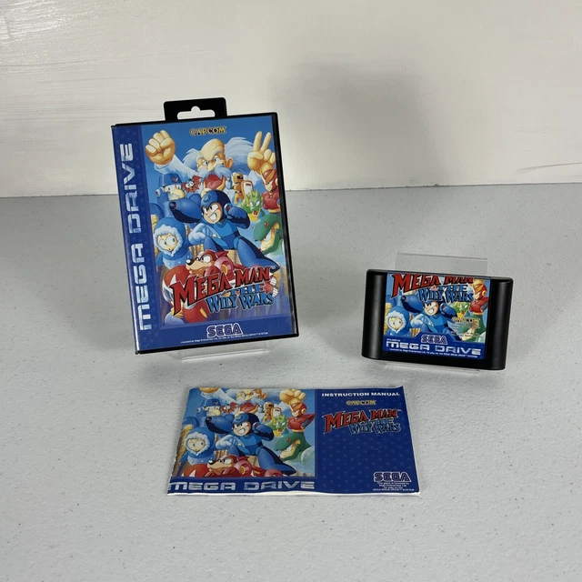 SEGA MEGA DRIVE Game Mega Man The Wily Wars Complete 🔥Rare🔥 EUR 690,72 ...