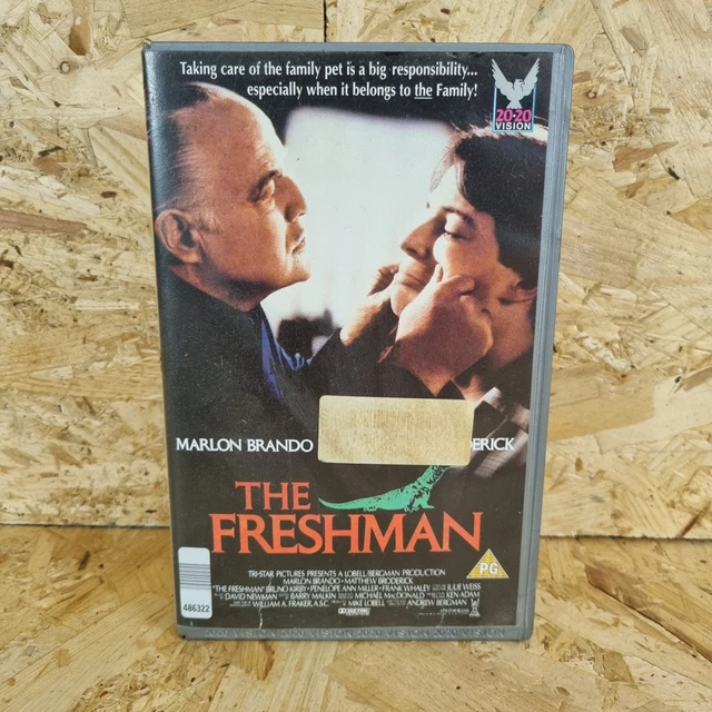 THE FRESHMAN 1990 VHS Big Box Ex Rental Video Tape Marlon Brando £9.99 ...