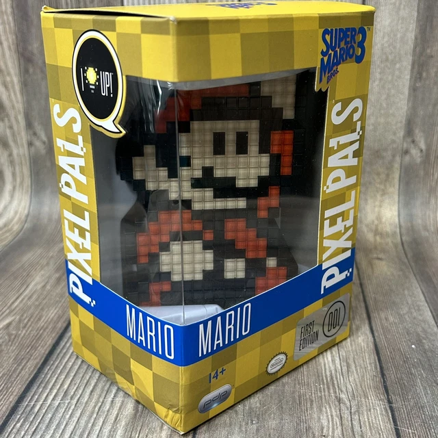 001 MARIO SUPER Mario Bros 3 Pixel Pals Light Up Figurine (PDP 2016 ...