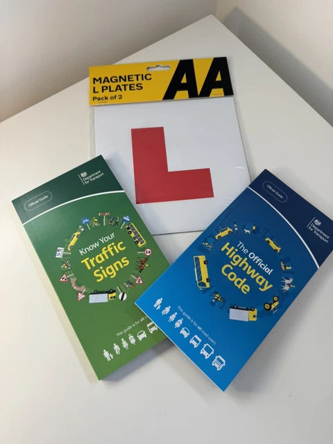 THE OFFICIAL HIGHWAY Code, Now Your Traffic Signs Books & Magnetic ‘L ...