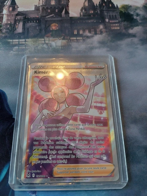 CARTE POKÉMON KIMERA FULL ART EB11 ORIGINE PERDUE 191/196 NEUVE VF MINT ...