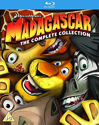 MADAGASCAR: THE COMPLETE Collection (BD) [Blu-ray] [2018] [Region ...