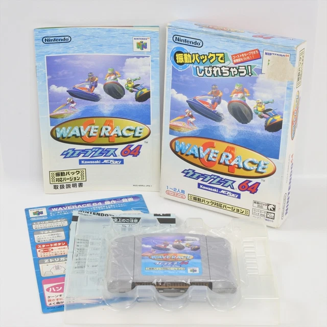 WAVE RACE RUMBLE Pack Nintendo 64 1749 n6 £45.28 - PicClick UK