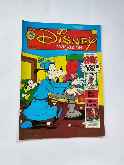 VINTAGE DISNEY MAGAZINE No. 22 1983 By London Editions Magazines Rare ...