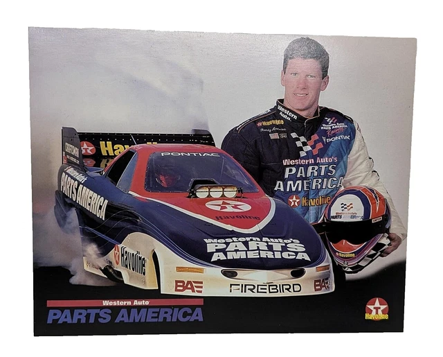 RANDY ANDERSON PARTS America 1997 Official NHRA Souvenir 8" X 10" Hero ...