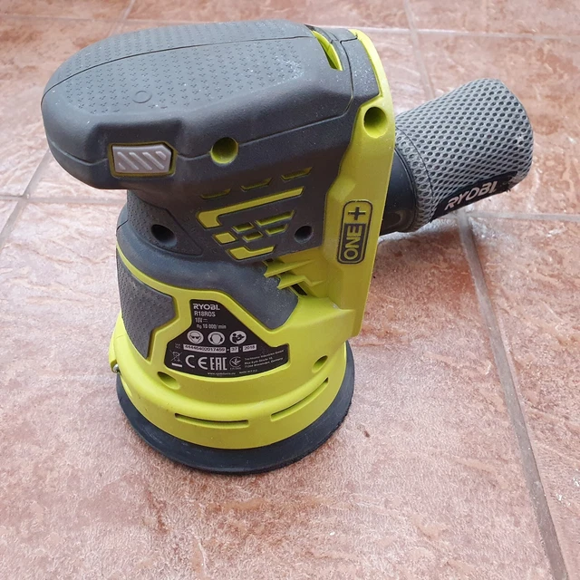 RYOBI R18ROS-0 ONE+ 18V Battery Random Orbit Sander 10000 Vibrations ...