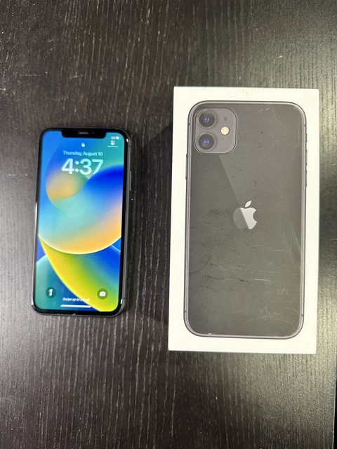 APPLE IPHONE 11 Black 64GB Unlocked Boxed $295.00 - PicClick CA