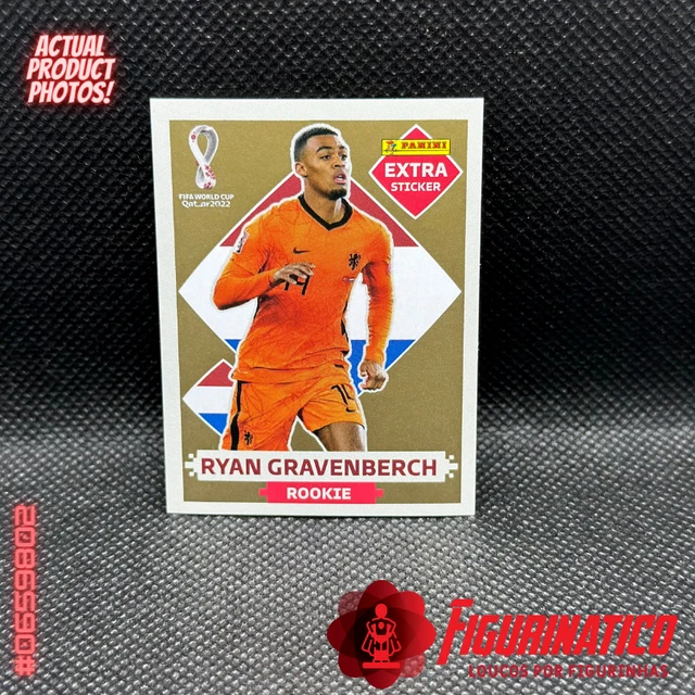 PANINI EXTRA STICKER Fifa World Cup Qatar 2022 Ryan Gravenberch Legend Gold EUR 28,06 - PicClick IT