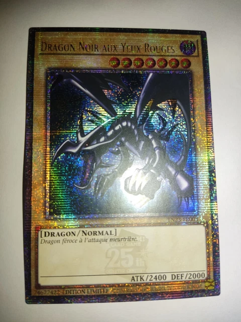 YU-GI-OH! DRAGON NOIR Aux Yeux Rouges TN23-FR003 / QCSR EUR 9,50 ...