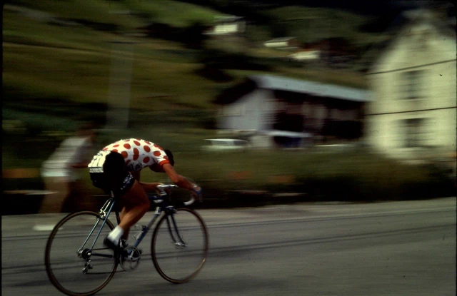 DIAPOSITIVE SLIDE PHOTO Tour de France 1975 LUCIEN VAN IMPE MAILLOT à ...