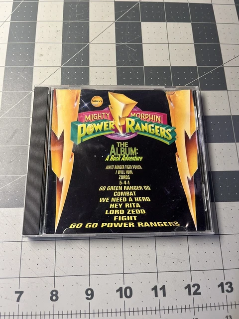 MIGHTY MORPHIN POWER Rangers The Album A Rock Adventure Audio CD 1994 ...