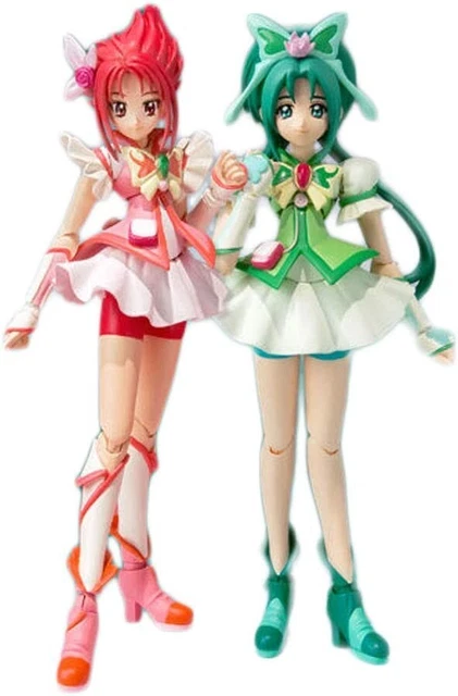 SET DX BANDAI Japan S.H.Figuarts PreCure Pretty Cure Mint & Rouge ...