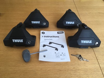 THULE EVO CLAMP Footpack 7105 with Torque Key and 2 locking keys £71.15 ...
