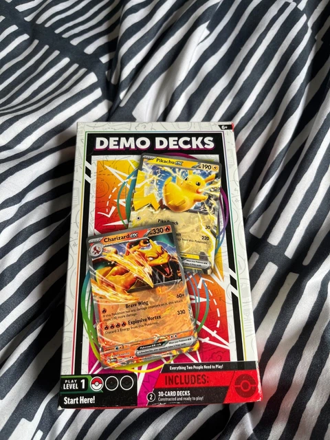 EUIC 2025 POKEMON Demo Deck Charizard and Pikachu. Starter Decks. £21. ...