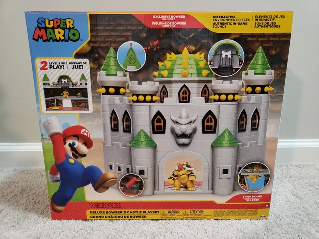 NINTENDO SUPER MARIO Bros. Deluxe Bowser's Castle Playset New EUR 48,84 ...