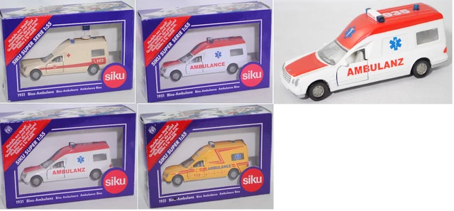 SIKU SUPER 1931 KTW BINZ Ambulance A 2002 auf MB E 280 1:55 Ambulanz / Ambulance EUR 32,00 ...