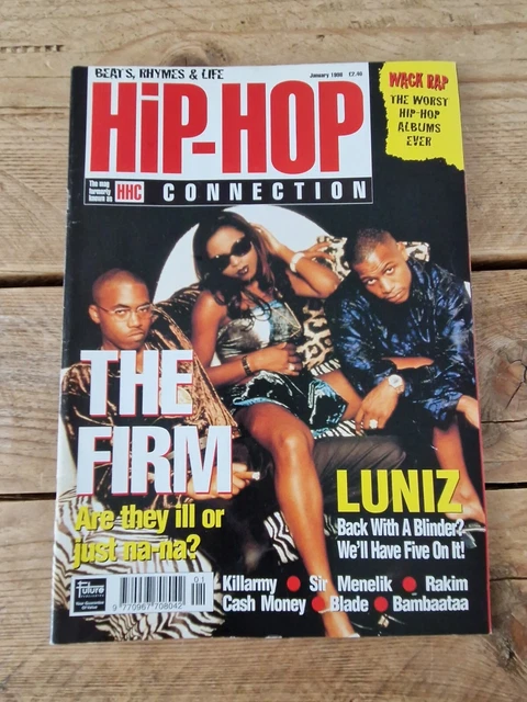HIP HOP CONNECTION magazine issue #108 January 1998 The Firm, Luniz ...