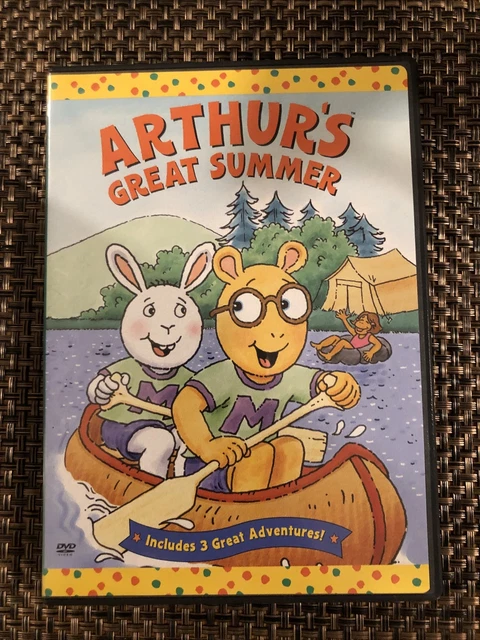 RARE PBS KIDS Cartoon Show Arthur DVD: Arthur's Great Summer OOP - USA ...