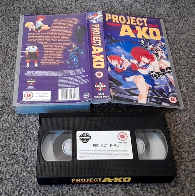 PROJECT A-KO ENGLISH Lang Version Katsuhiko Nishijima Anime Manga Pal ...