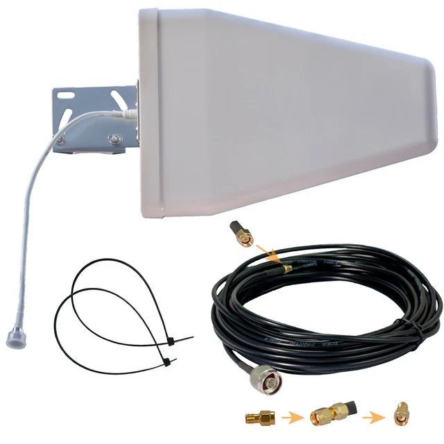 5G LTE 4G wifi External Outdoor Antenna for Enhanced Signals Comp:O2 ...