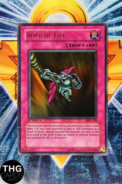 ROPE OF LIFE PGD-105 1st Edition Ultra Rare Yugioh Card EUR 4,75 ...