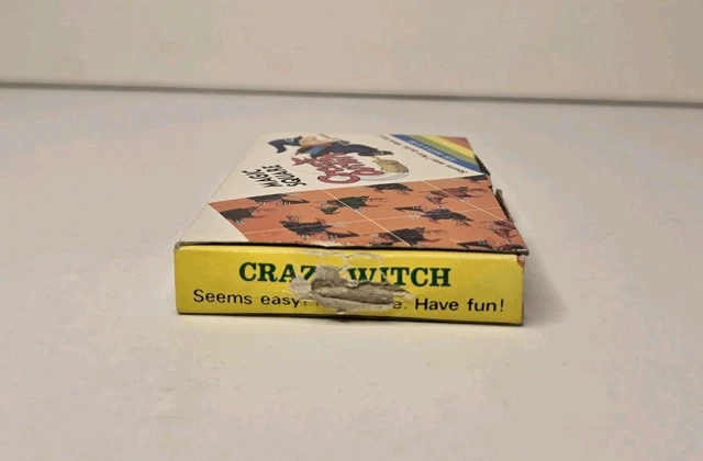 MAGIC SQUARE THE Crazy Witch Game 1980s Puzzle Game 9 Piece $23.99 ...