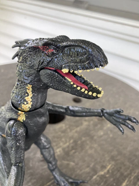 MATTEL JURASSIC WORLD Super Posable Indoraptor Park Raptor Figure ...