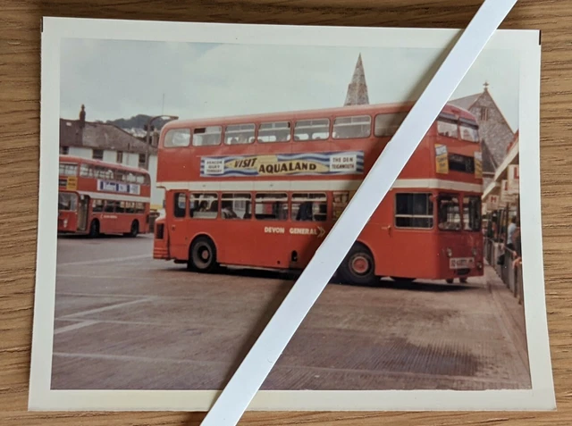 ORIGINAL BUS PHOTO: DEVON GENERAL Leyland Atlantean Unidentified ...
