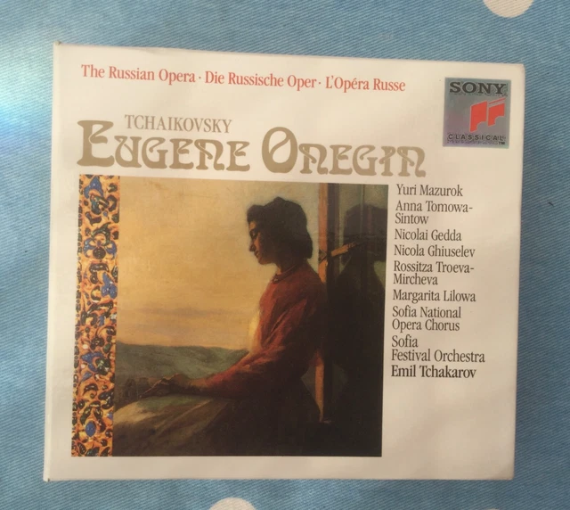 🌟EUGENE ONEGIN🌟2XCD BOX Set🌟Tchaikovsky🌟Cd’s Are Sealed🌟Opera🌟Classical ...