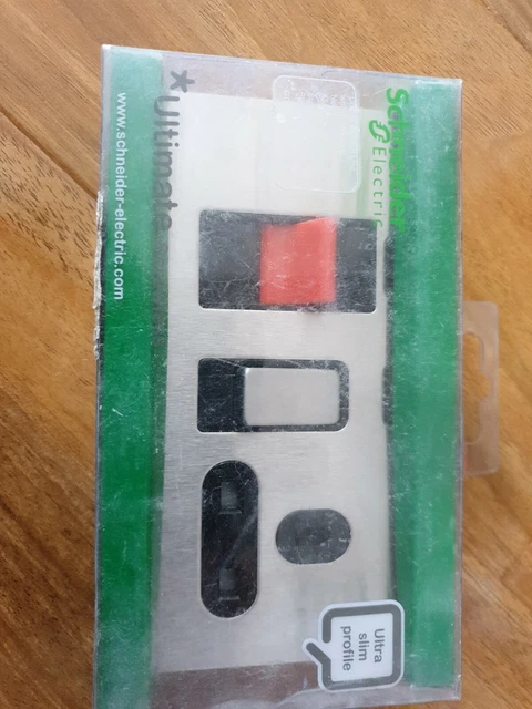 SCHNEIDER ELECTRIC COOKER Control Unit 13A socket with Neon 45A DP ...