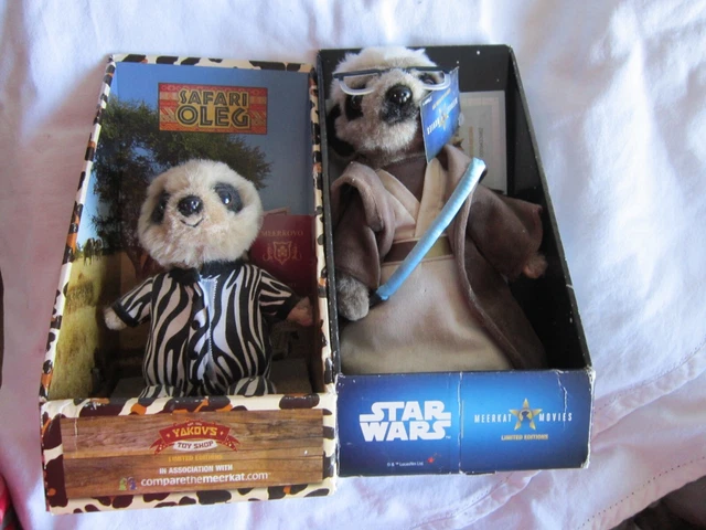 MEERKAT SERGEI OBI-WAN Kenobi Star Wars Compare The Market Toy Safari ...