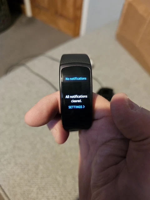 SAMSUNG GEAR FIT 2 Pro SM-R360 Smart Watch in very good condition £26. ...