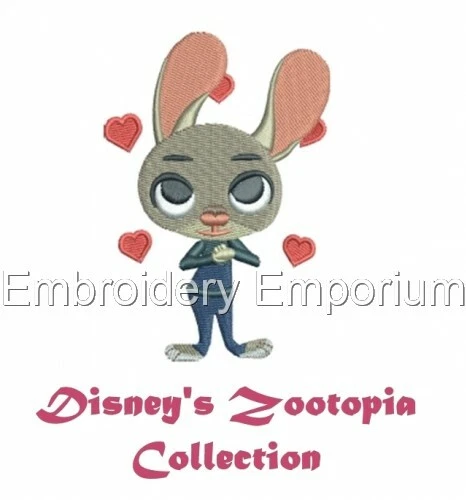 DISNEY'S ZOOTOPIA COLLECTION - Machine Embroidery Designs On Cd Or Usb ...