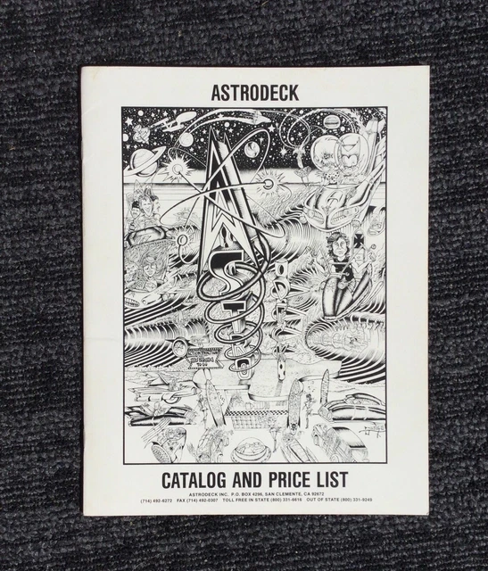 RARE 1988 ASTRODECK Catalog and Price List-AstroBoyz Surf Cards-Herbie ...