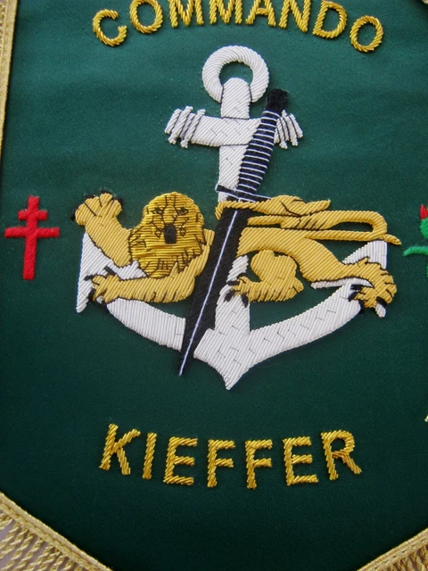 FANION DES COMMANDOS Marine Le Commando Kieffer (Cannetille) Neuf EUR ... FANION DES COMMANDOS Marine Le Commando Kieffer (Cannetille) Neuf EUR ...